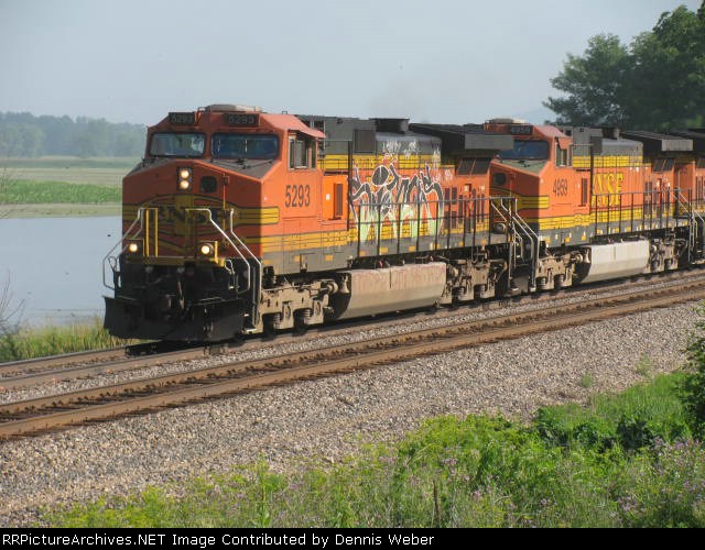BNSF 5293 Aurora Sub.